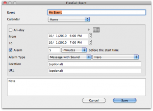 FlexCal – FlexGames